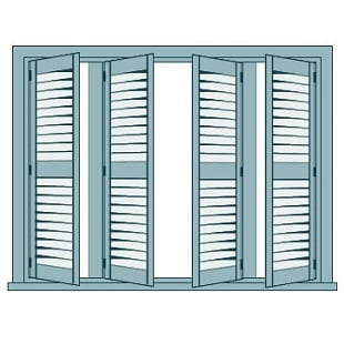 PVC Plantation Shutters - DIY Plantation Shutters